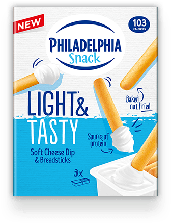 Download Philadelphia Snacking - Philadelphia Cream Cheese - Full Size ...
