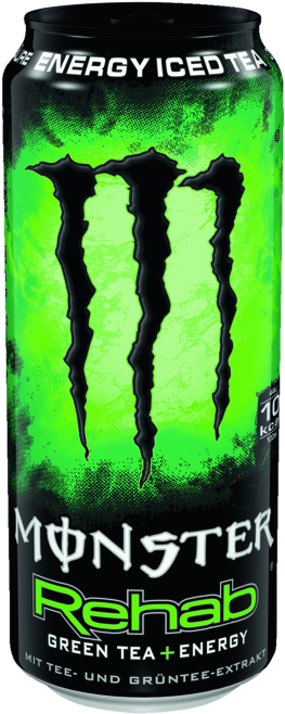 Download Monster Rehab "green Tea" Dpg - Monster Rehab Lemonade - Full ...