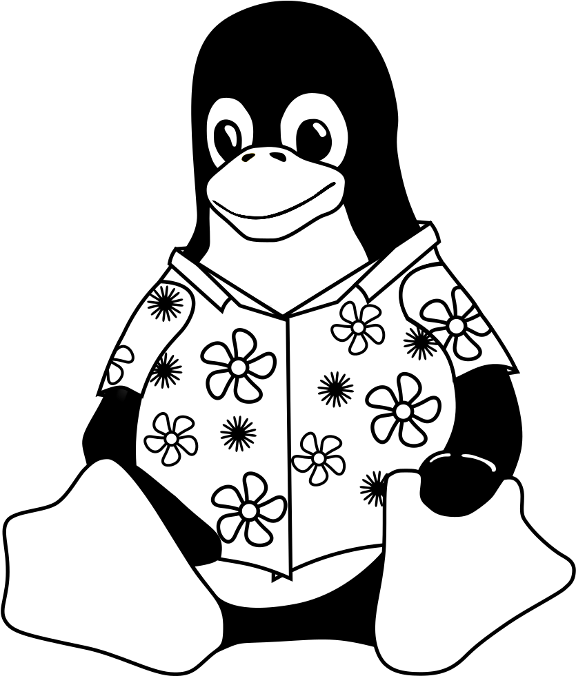 Download Casualtux-coloringbook Casual Tux Coloring Book - Linux Logo ...