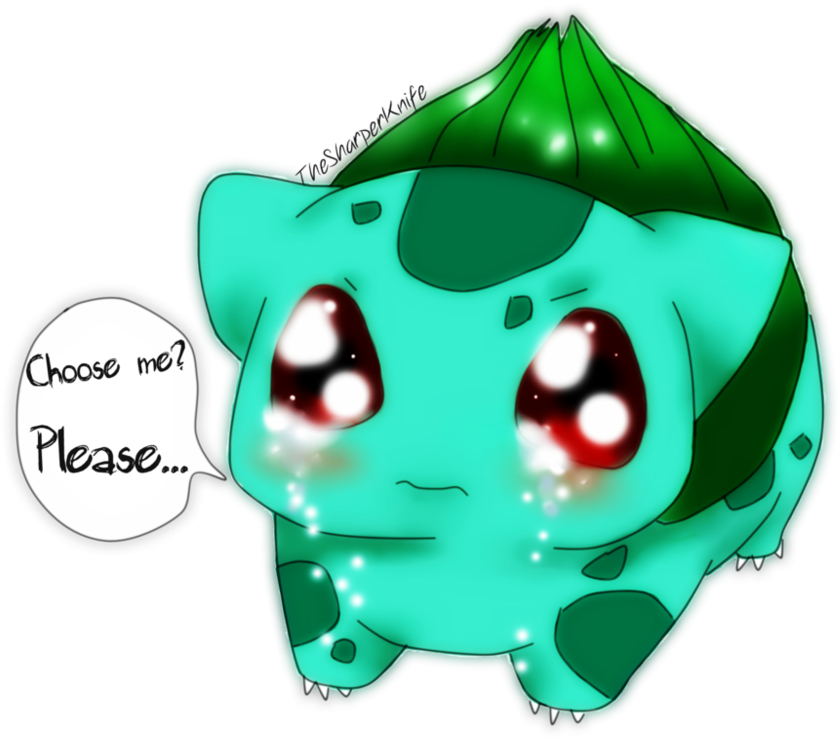 Download Choose Me Bulbasaur By Thesharperknife-d60tcir - Sad Bulbasaur ...