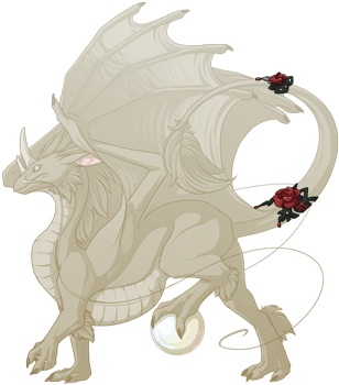 Download Black Lace Tail Ornament Pearlcatcher M - Flight Rising Light ...