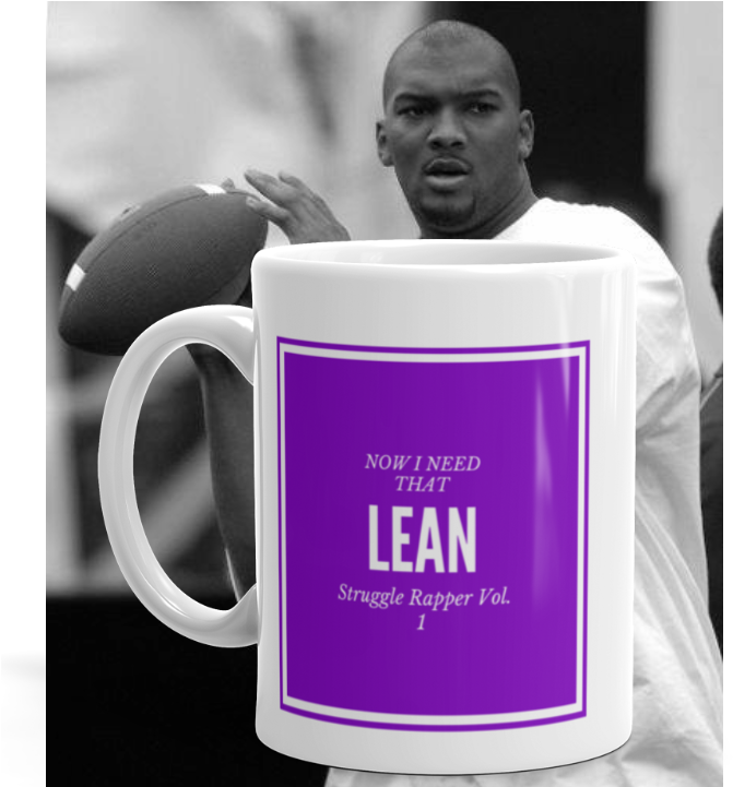 Download Image Of The Lean Sipper's Mug - League Gothic - Full Size PNG ...