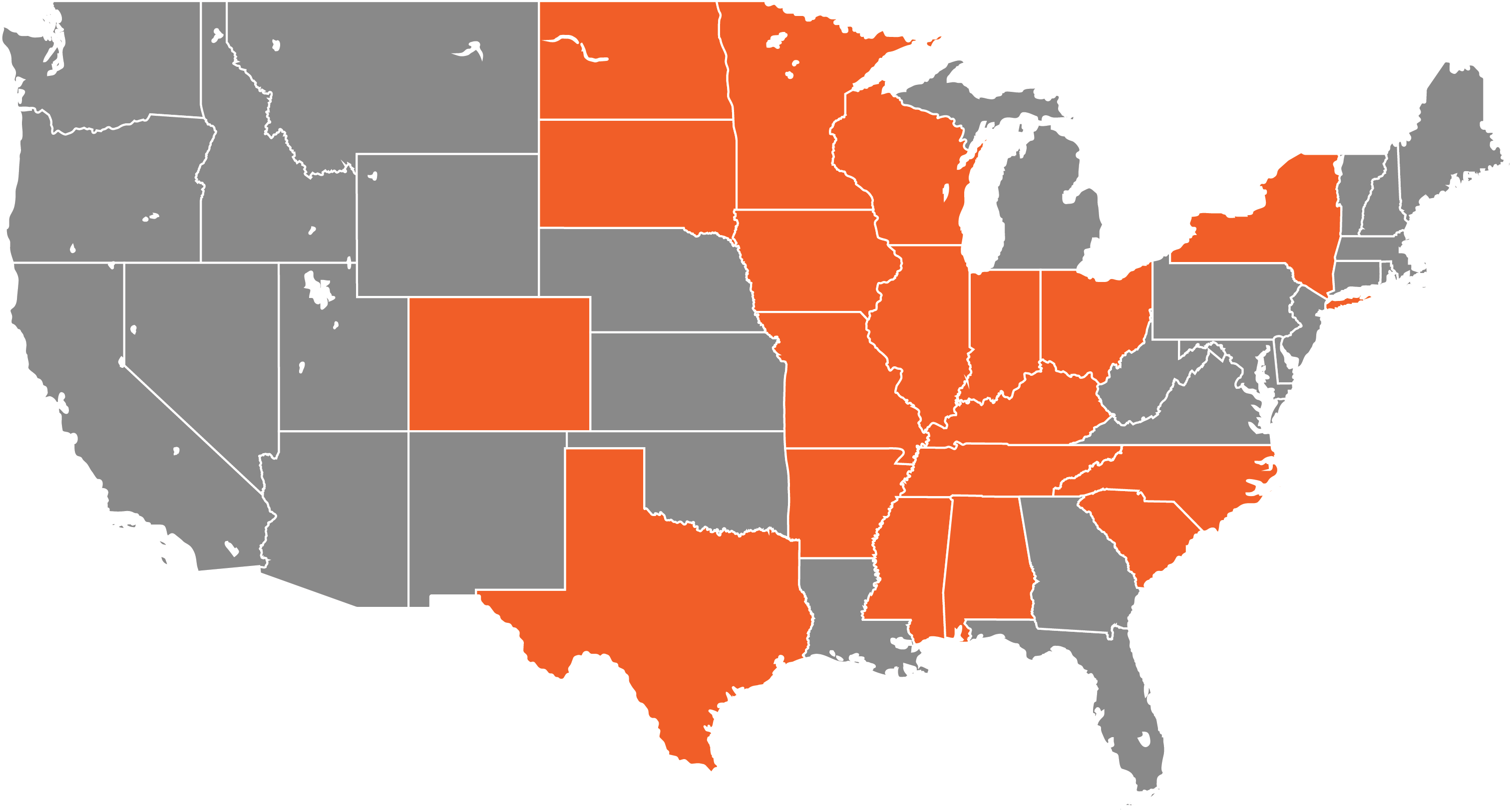 Download Programs Available From - America Map Transparent Background ...