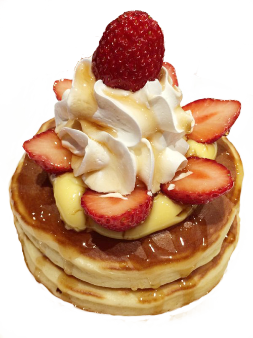 Download Food Png Tumblr - Strawberry Pancakes Transparent - Full Size ...