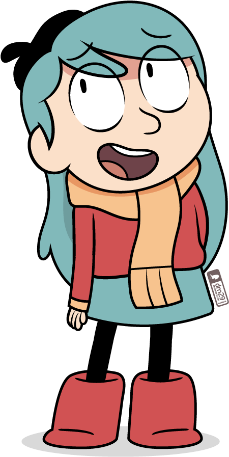Download 625 X 1000 4 - Hilda Fanart Netflix - Full Size PNG Image - PNGkit