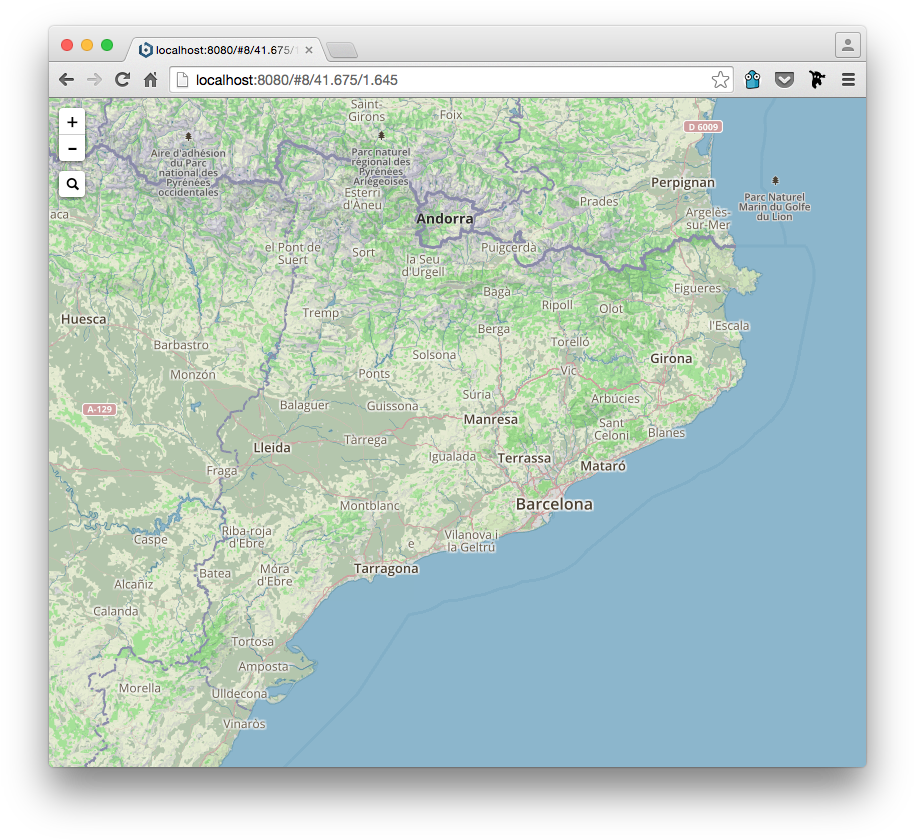 Download A Map Implemented Using Leaflet Web Mapping Library - Atlas ...