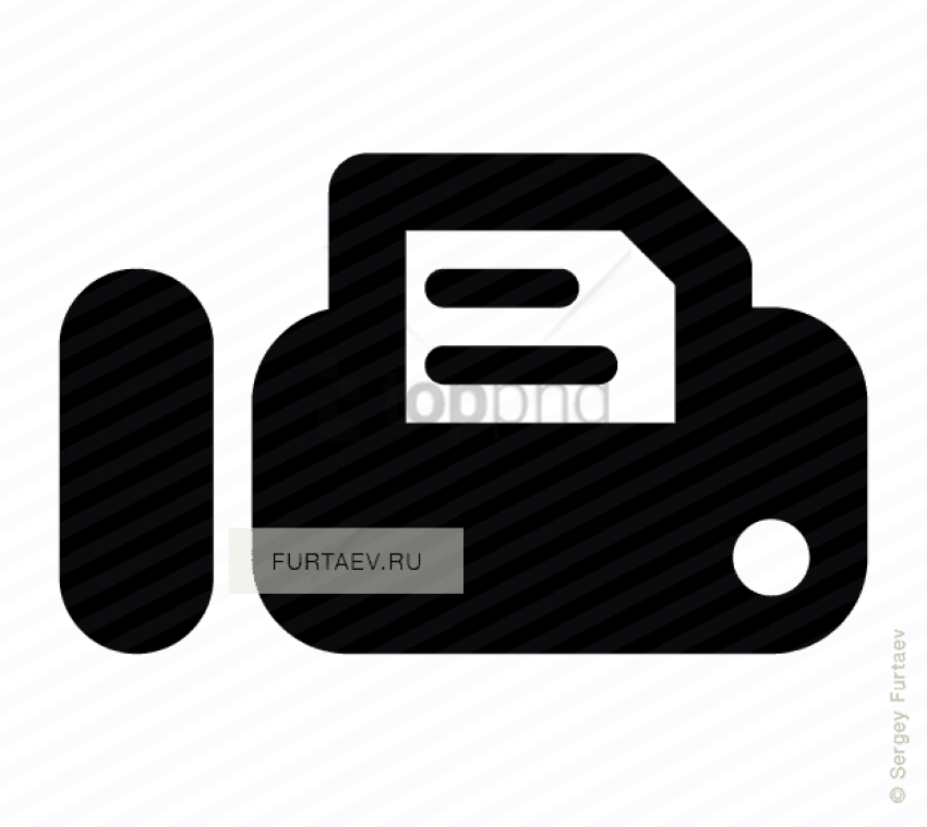 Download Free Png Vector Icon Of Fax Machine With Text Page - Fax And ...